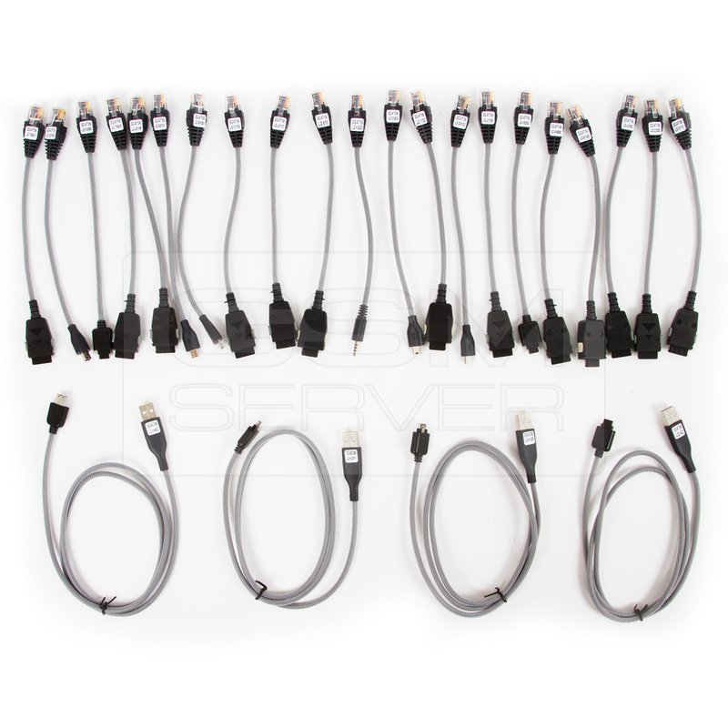 Z3X Box Samsung + LG Edition con juego de cables (55 uds.) - GsmServer